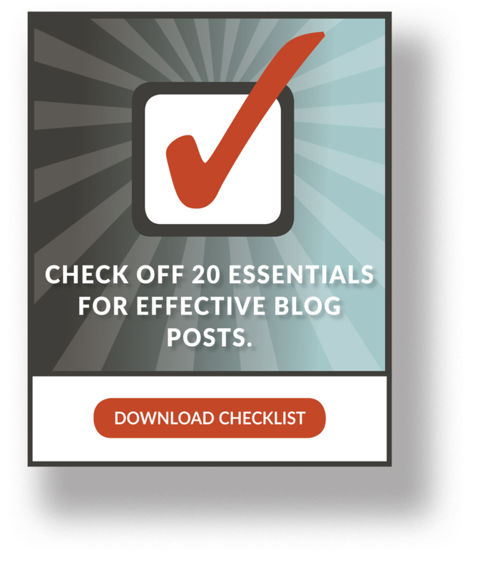 Blog Essentials Checklist