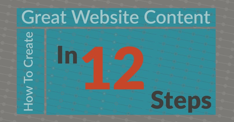 How To Create Great Website Content In 12 Steps