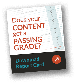 Content Quality Report Card